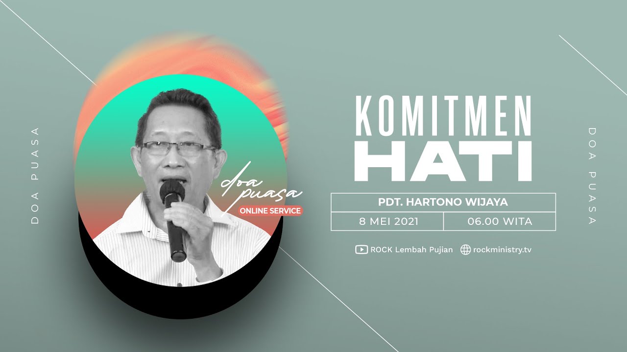 Doa Puasa - Komitmen Hati - Pdt. Hartono Wijaya - RMTV